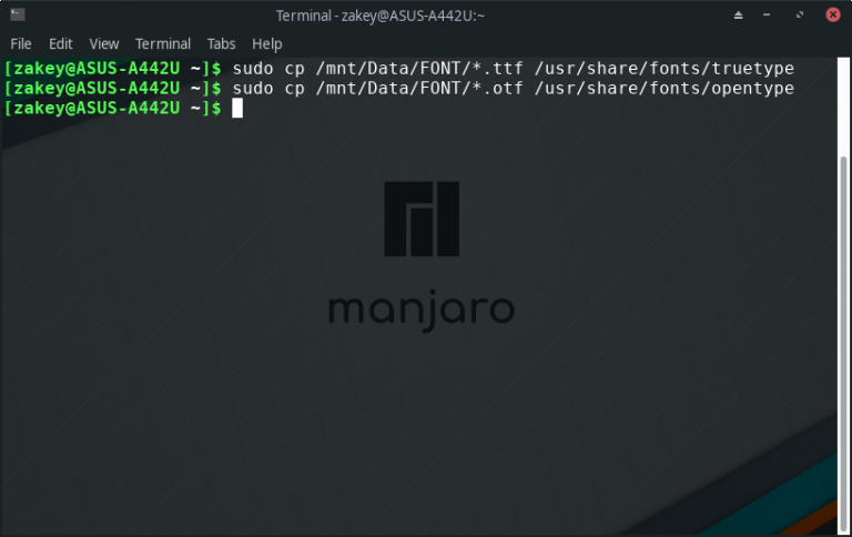 How to Install Fonts in Linux - Zakey Design