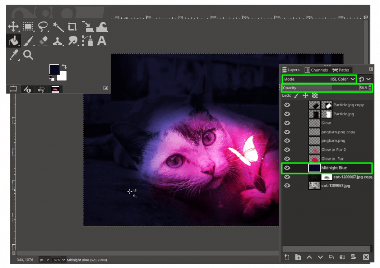 Easy Glow Effect in GIMP for Photo Manipulation - Zakey Design