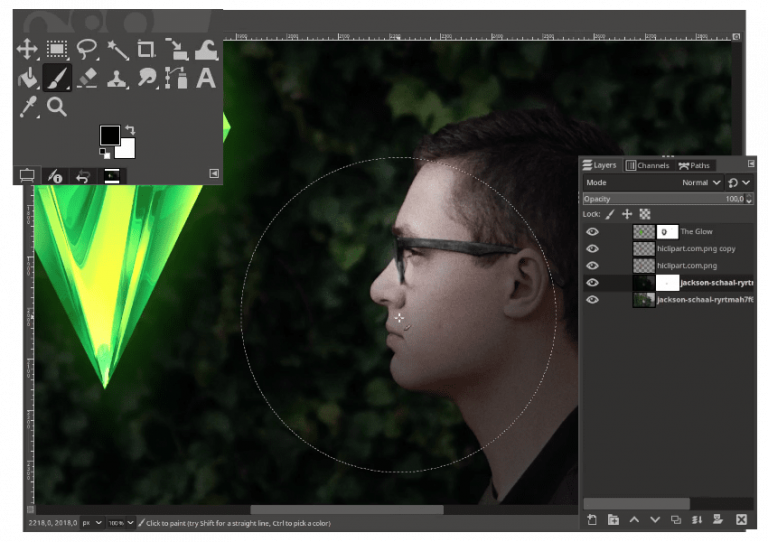 Easy Glow Effect in GIMP for Photo Manipulation - Zakey Design