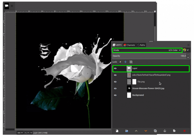 Create A Splash Effect Photo Manipulation In Gimp Zakey Design
