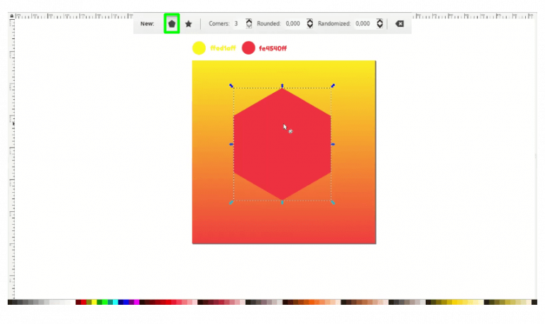 How to Create an Abstract Modern Frame Background in Inkscape - Zakey ...
