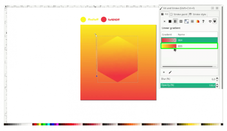 How to Create an Abstract Modern Frame Background in Inkscape - Zakey ...