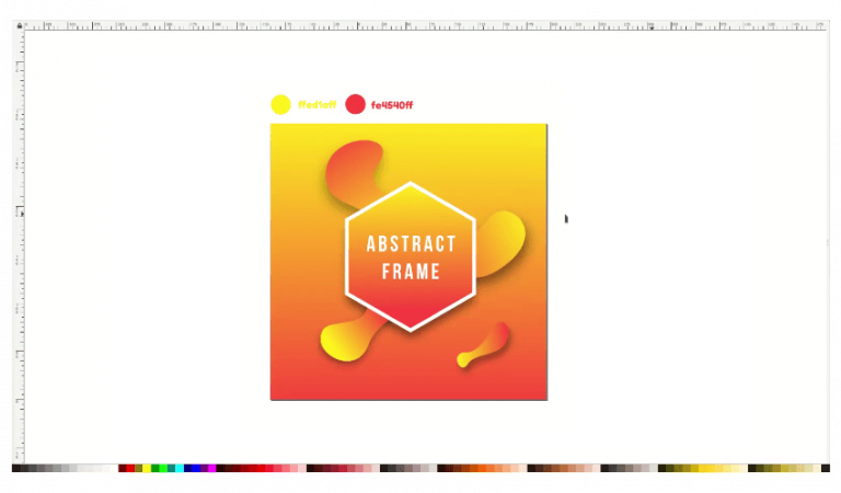 How to Create an Abstract Modern Frame Background in Inkscape - Zakey ...